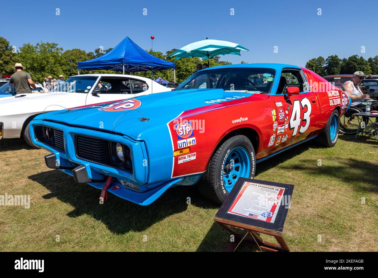1973 Dodge Charger ‘LAF 831L’ on display at the American Auto Club ...
