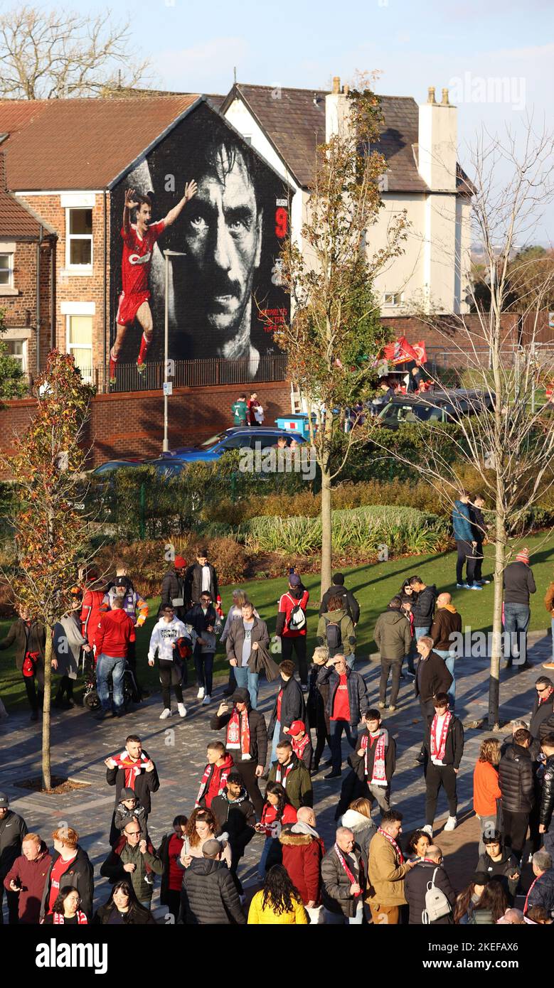 Anfield, Liverpool, Merseyside, UK. 12th Nov, 2022. Premiership ...