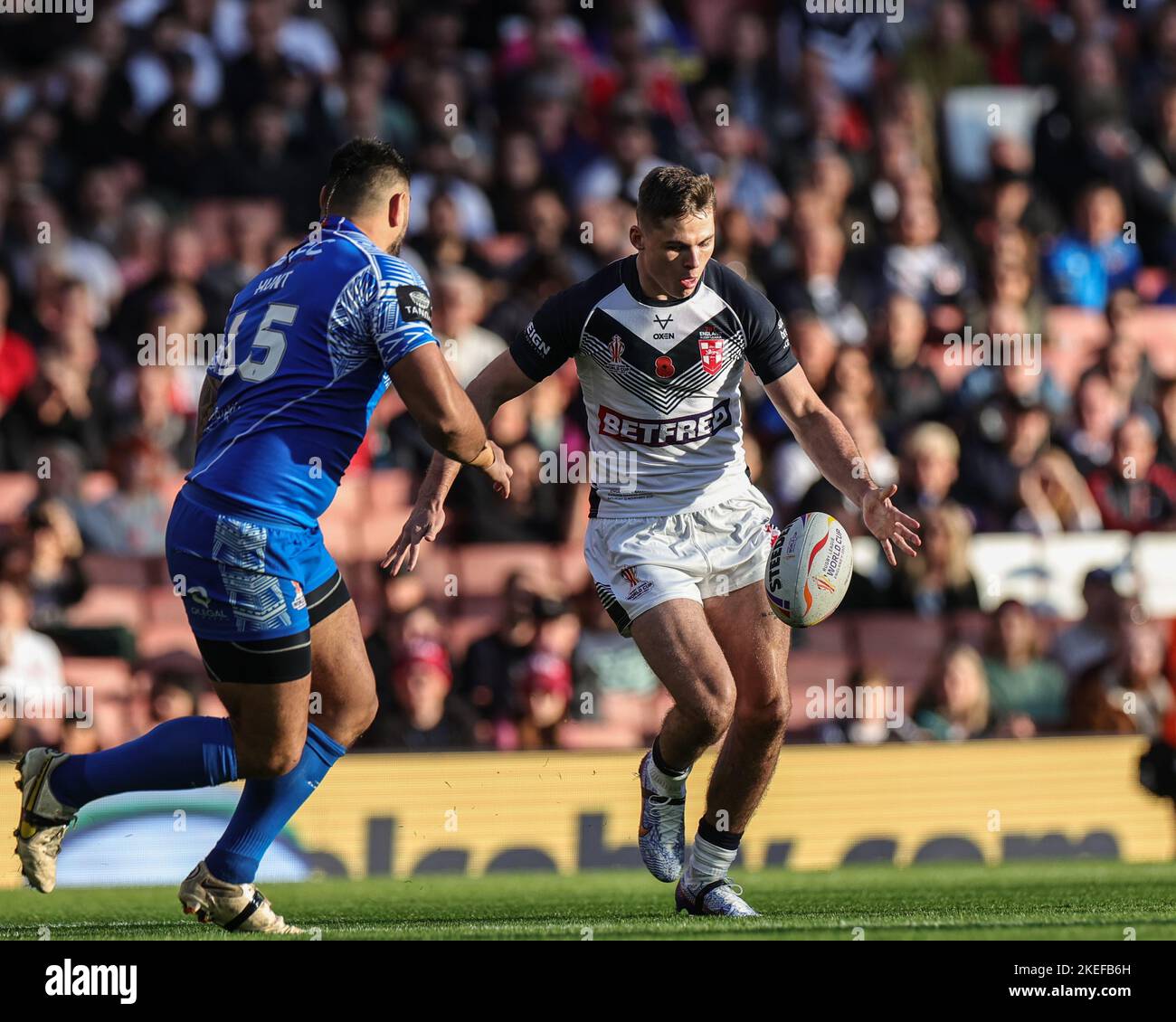 Jack welsby england rugby league hi-res stock photography and images ...