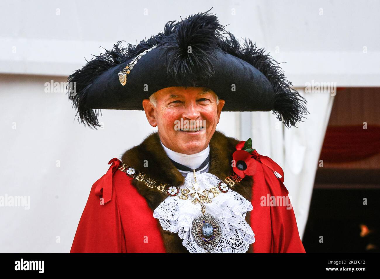 London, UK. 12th Nov, 2022. The new Lord Mayor, Alderman Nicholas Lyons ...