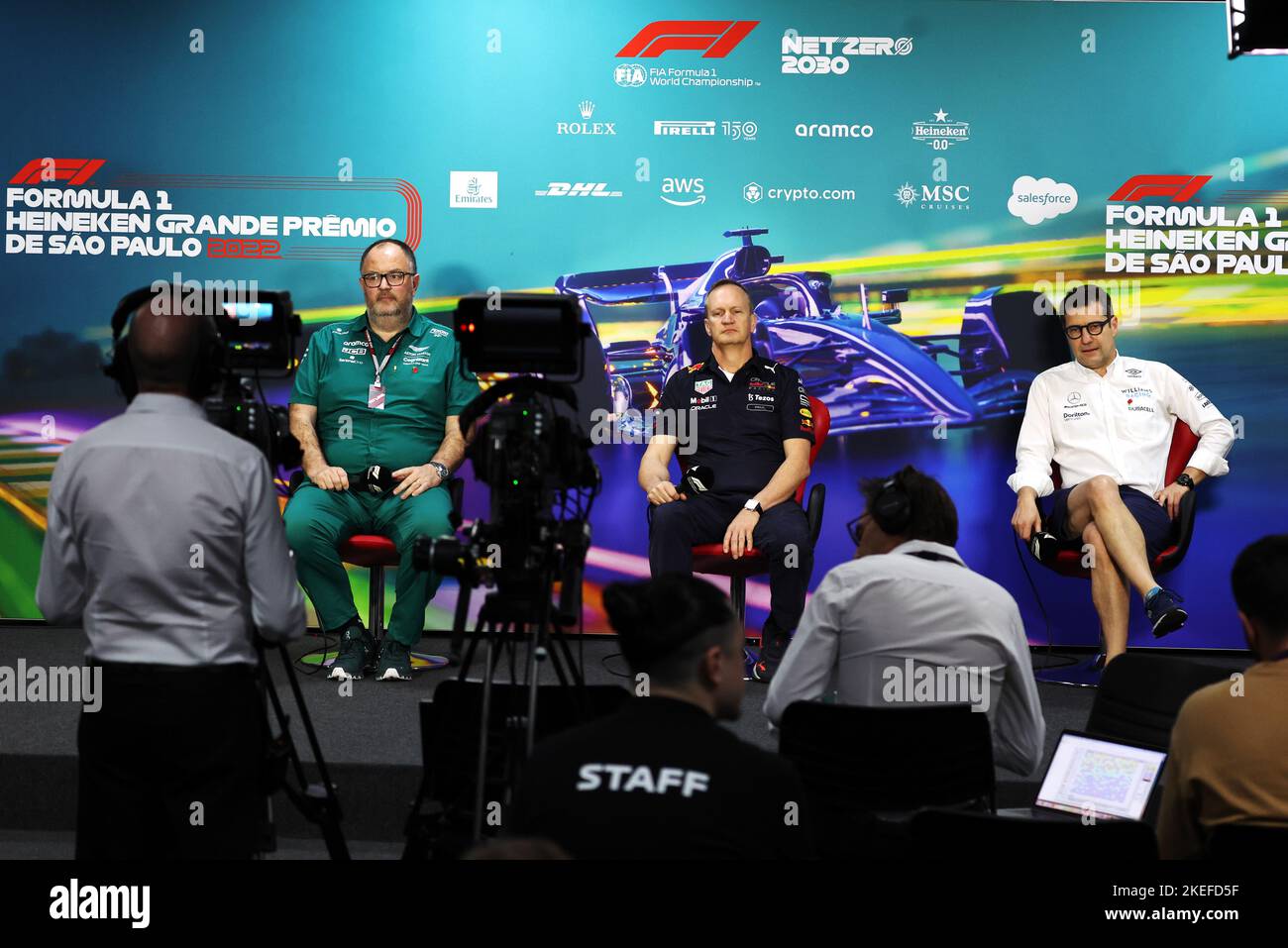 Sao Paulo, Brazil. 12 Novewmber, 2022. (L to R): Tom McCullough (GBR ...