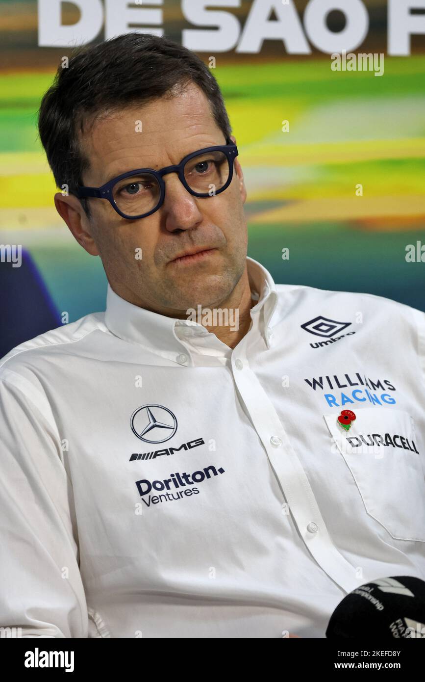 Sao Paulo, Brazil. 12 Novewmber, 2022. FX Demaison (FRA) Williams ...