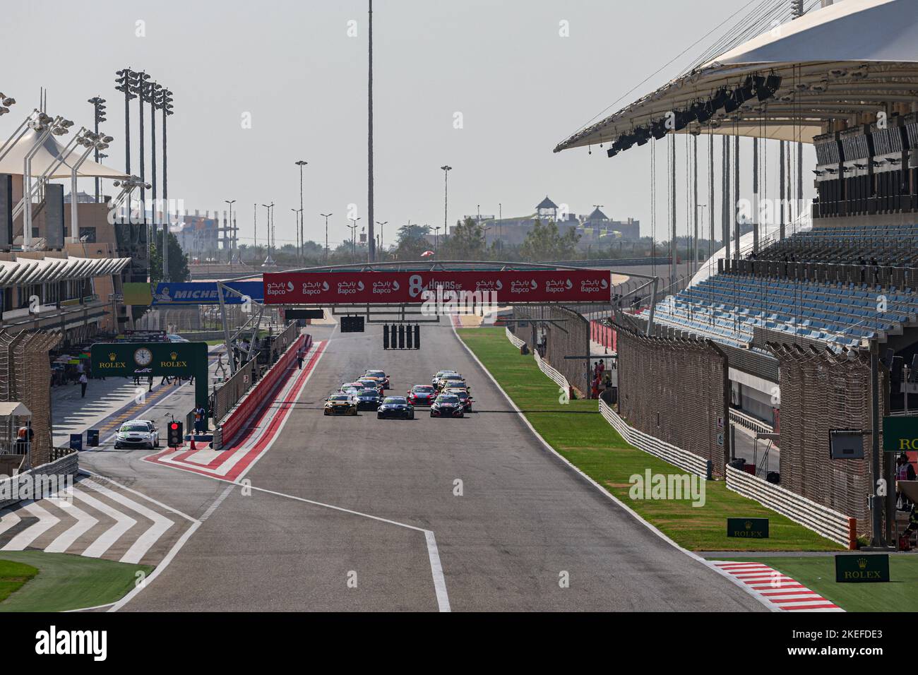 Start Race 2 during the WTCR - Race of Bahrain 2022, 8th round of the ...