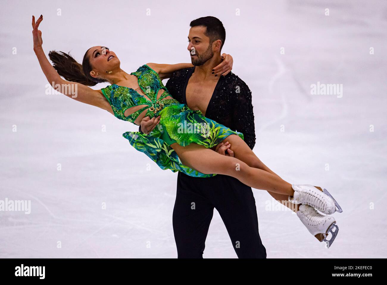 SHEFFIELD, Sheffield. 12th, Nov 2022. Lilha Fear and Lewis Gibson of ...