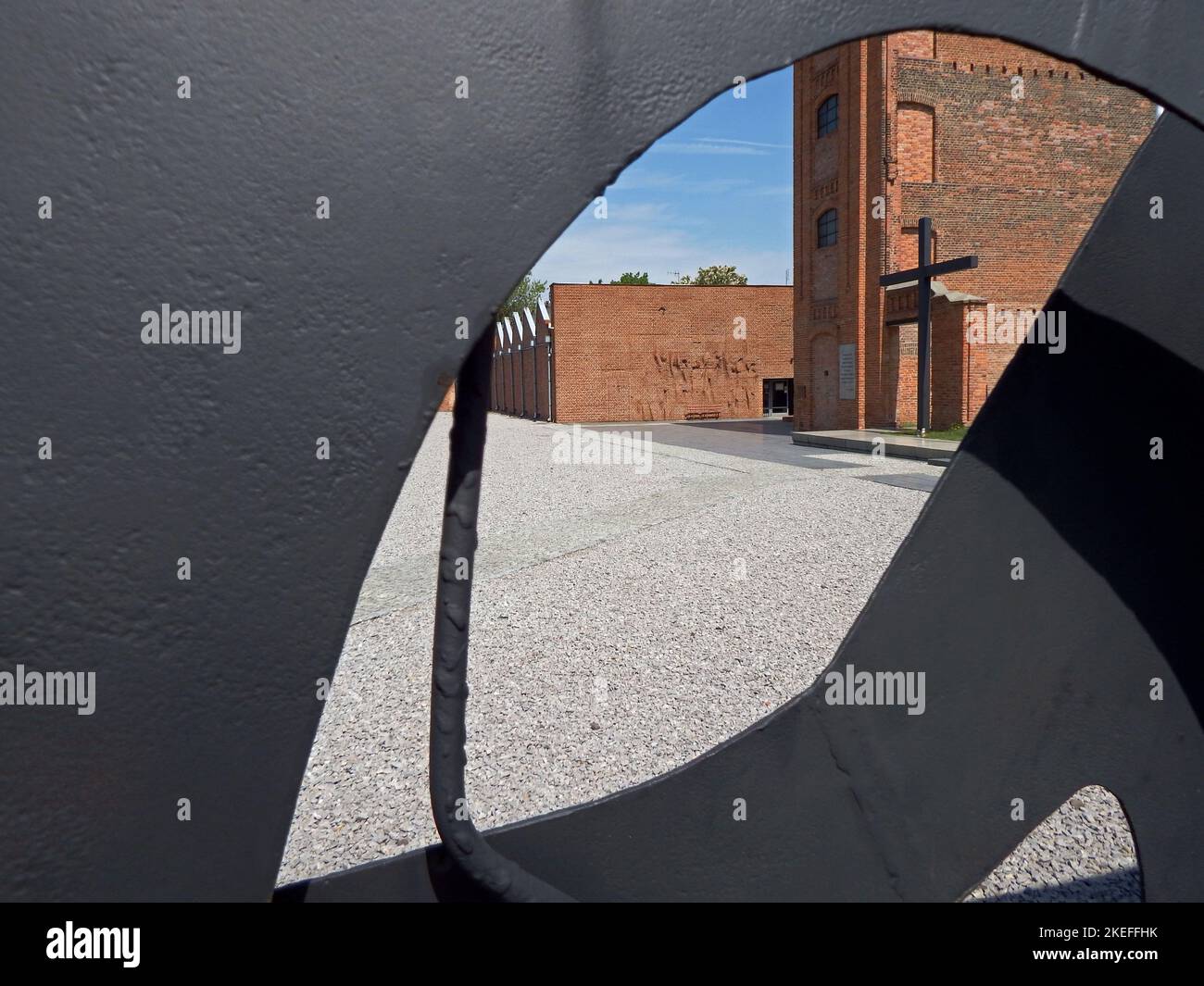 Holes in the metal gate hi-res stock photography and images - Alamy