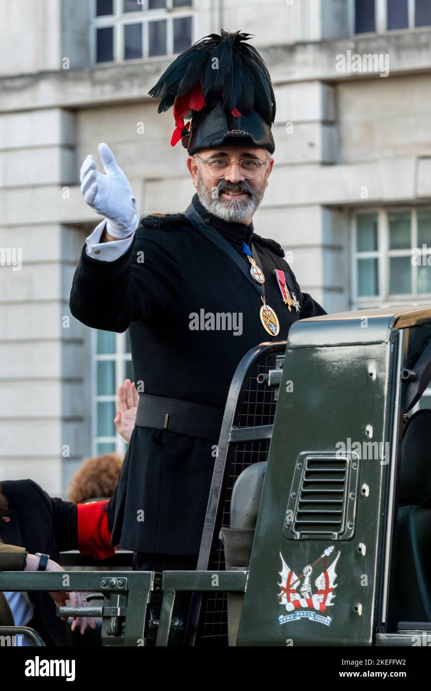 Queen Victoria Street, London, UK. 12th Nov, 2022.The Lord Mayor’s Show ...