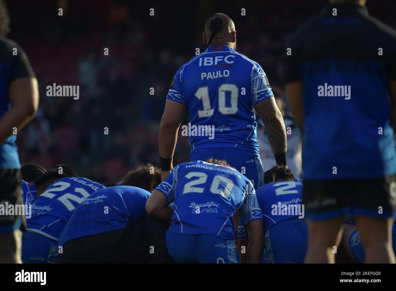 Junior england rugby league samoa hi-res stock photography and images ...