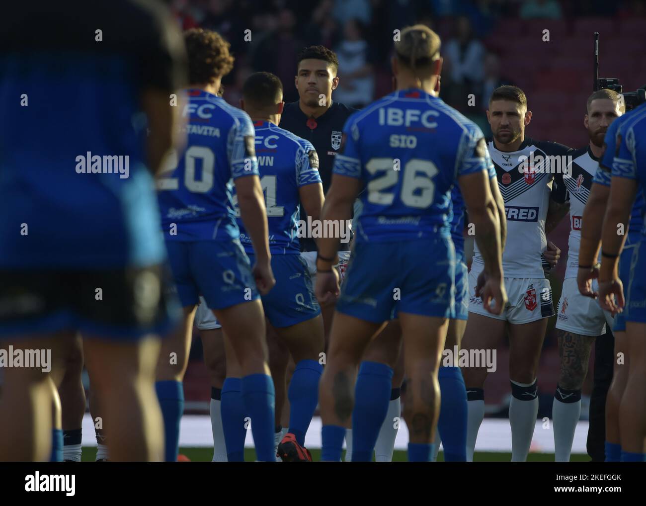 London, UK. 12th Nov 2022. Rugby League World Cup 2021 semi final ...