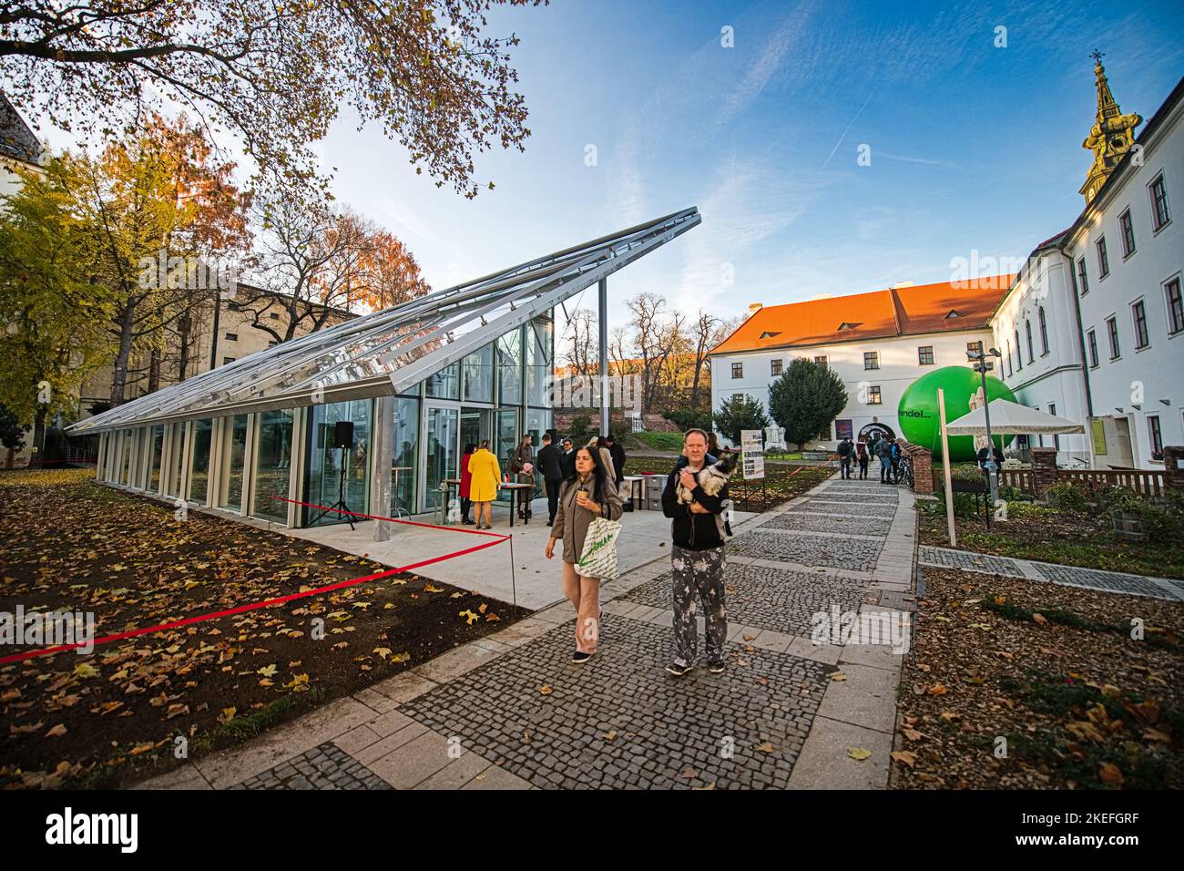 Brno, Czech Republic. 12th Nov, 2022. Mendel greenhouse in Augustinian ...