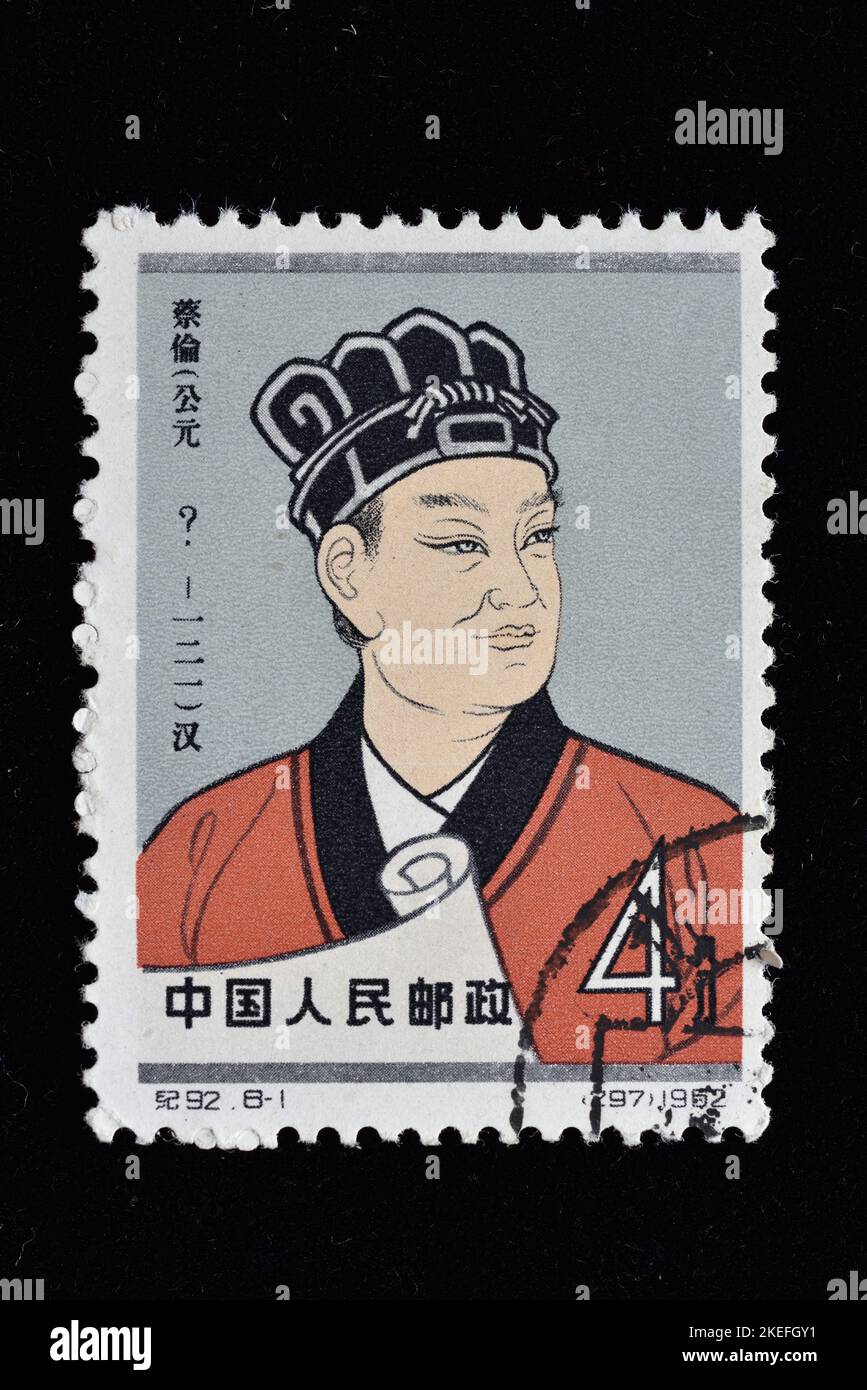 CHINA - CIRCA 1962: A stamps printed in China shows C92 Scientists of ...