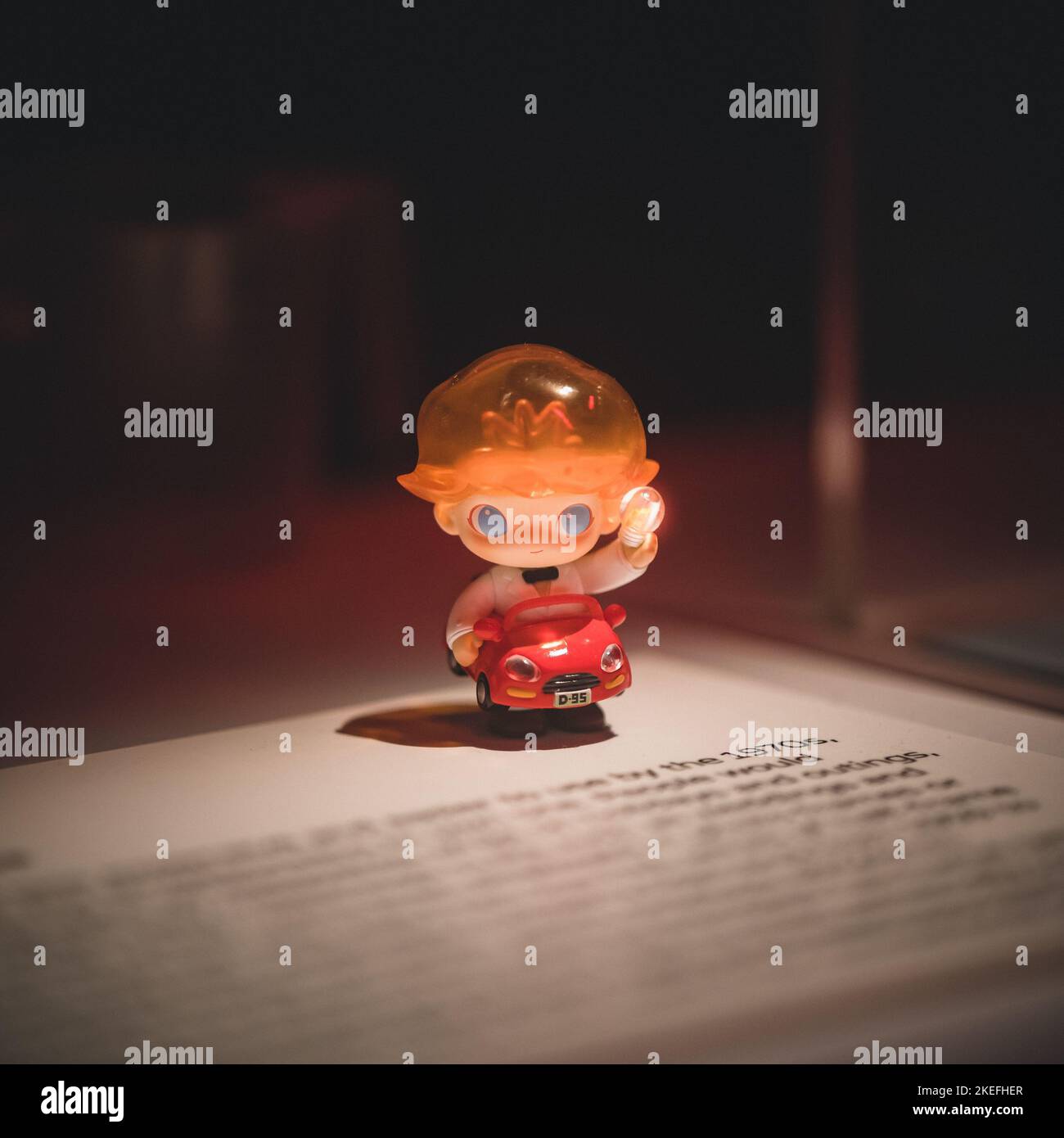 A Pop Mart Dimoo toy from Time Roaming series Stock Photo - Alamy