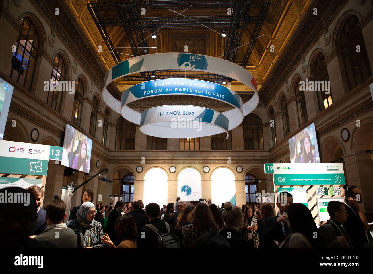 Paris, France, September 11, 2022, Paris Peace Forum, François Loock ...
