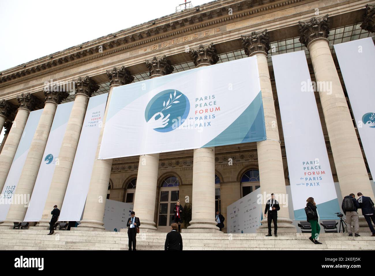 Paris, France, September 11, 2022, Paris Peace Forum, François Loock ...