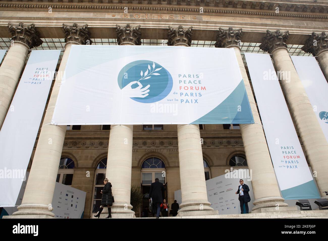 Paris, France, September 11, 2022, Paris Peace Forum, François Loock ...