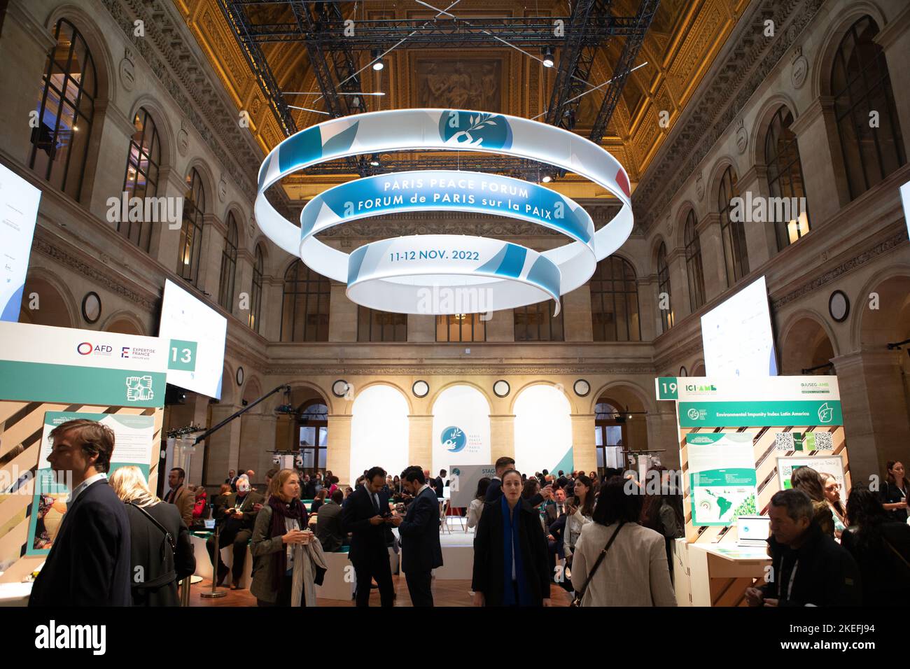 Paris, France, September 11, 2022, Paris Peace Forum, François Loock ...
