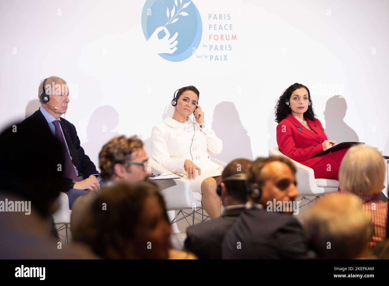 Paris, France, September 11, 2022, Paris Peace Forum, Jean Marie ...