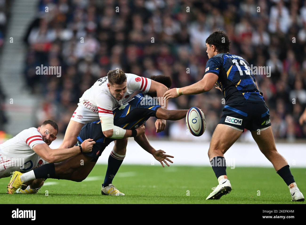 Twickenham Stadium, London, England. London, UK. 12th November 2022 ...