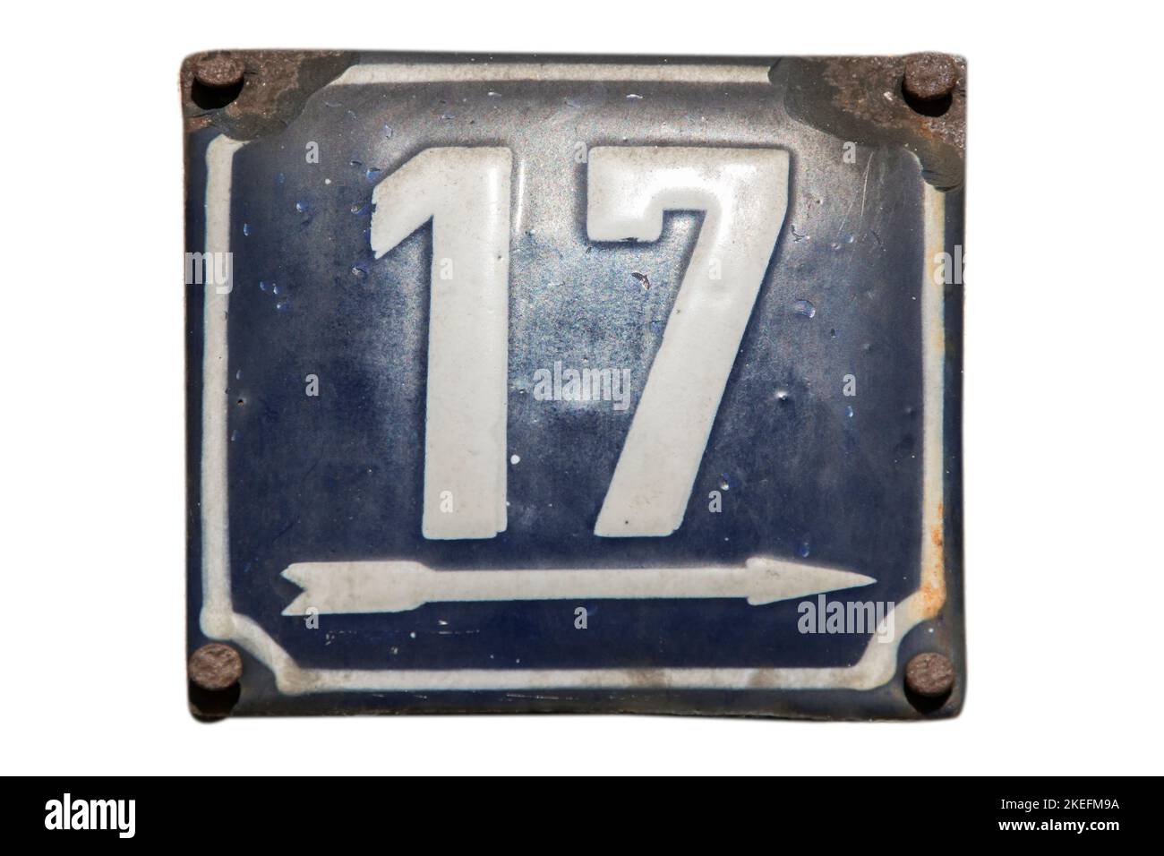 Number 17 Cut Out Stock Images & Pictures - Alamy