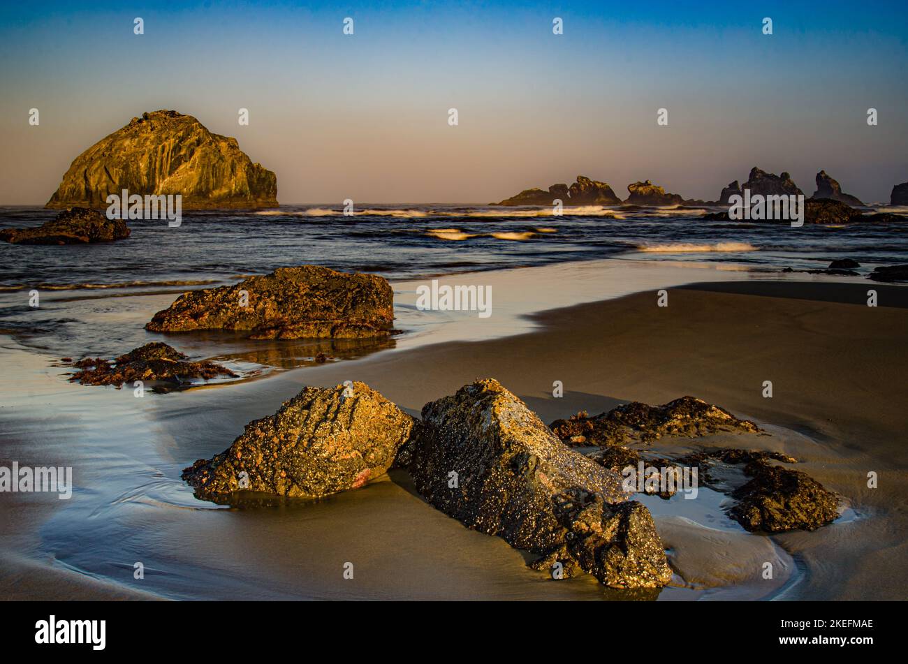 Face Rock at Bandon, Oregon Stock Photo - Alamy