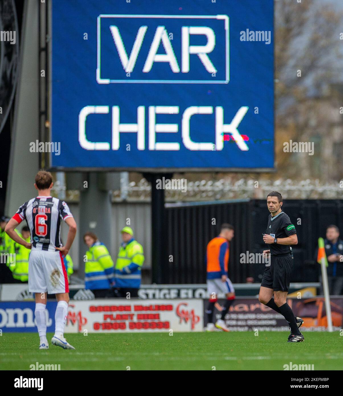 Paisley, Renfrewshire, Scotland.12th November 2022; St Mirren Park ...