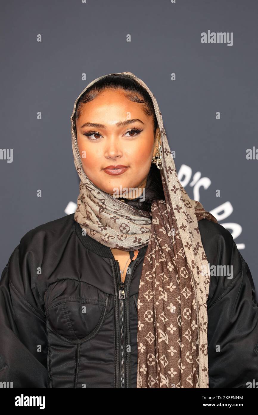 Joy Crookes attends the Opening of Flipper's Roller Boogie Palace in ...