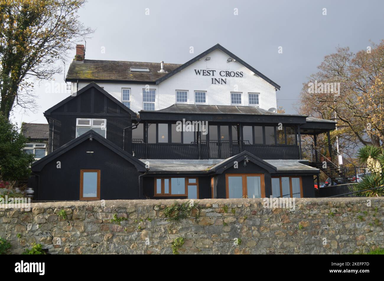 12th November 2022, Swansea, Wales, United Kingdom. The West Cross Inn ...
