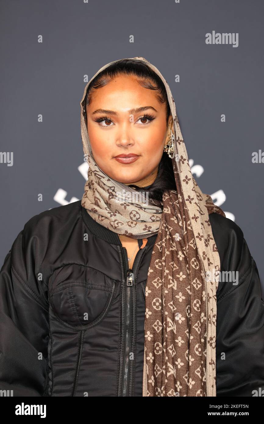 Joy Crookes attends the Opening of Flipper's Roller Boogie Palace in ...