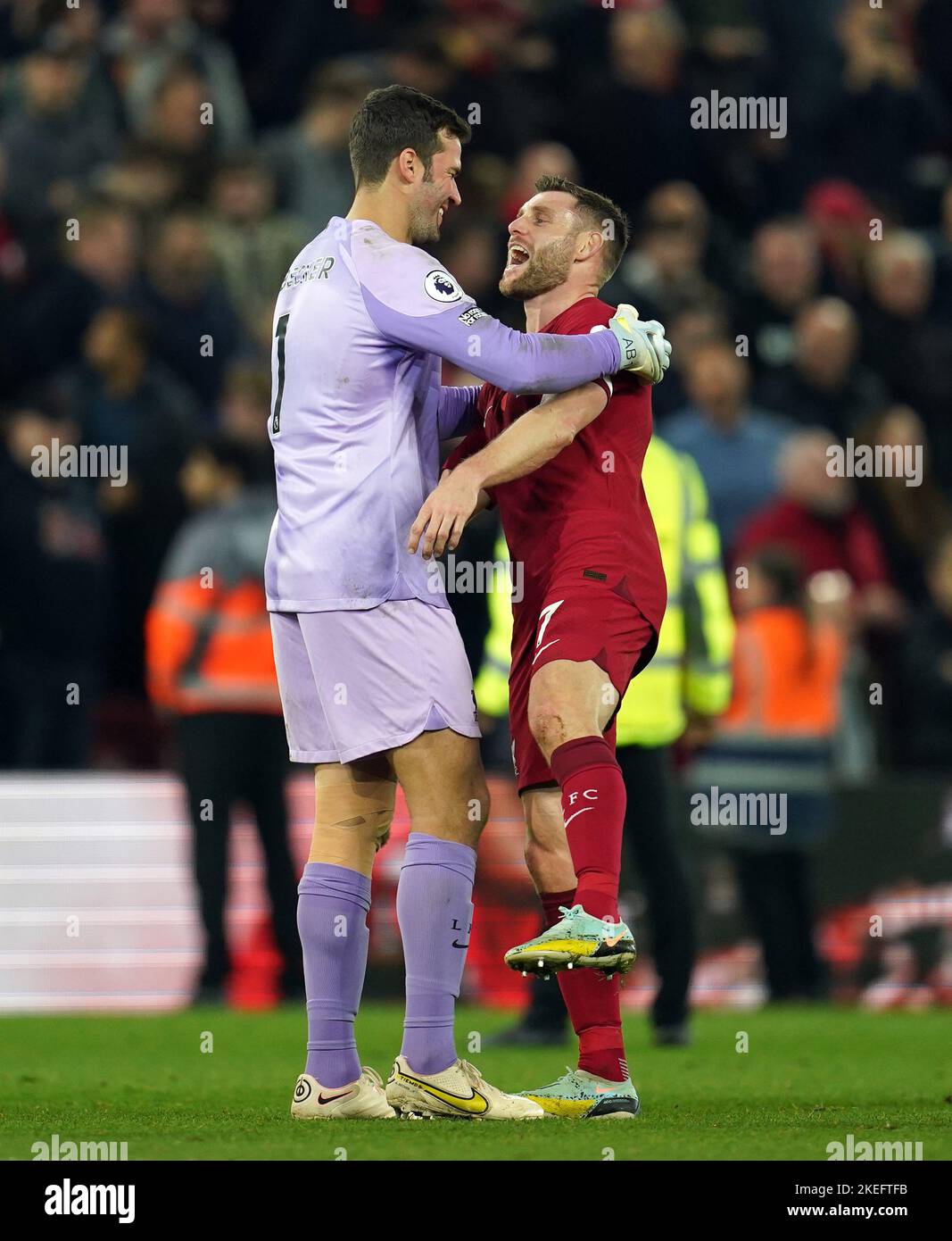 Alisson becker liverpool 2022 hi-res stock photography and images - Alamy