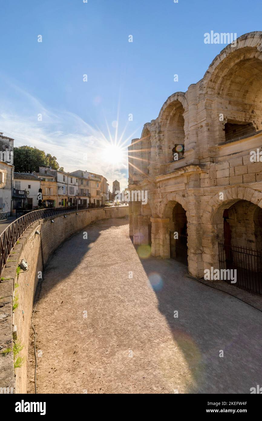 Arles Amphitheatre, Arles, Bouches-du-Rhone, France, Western Europe Stock Photo - Alamy
