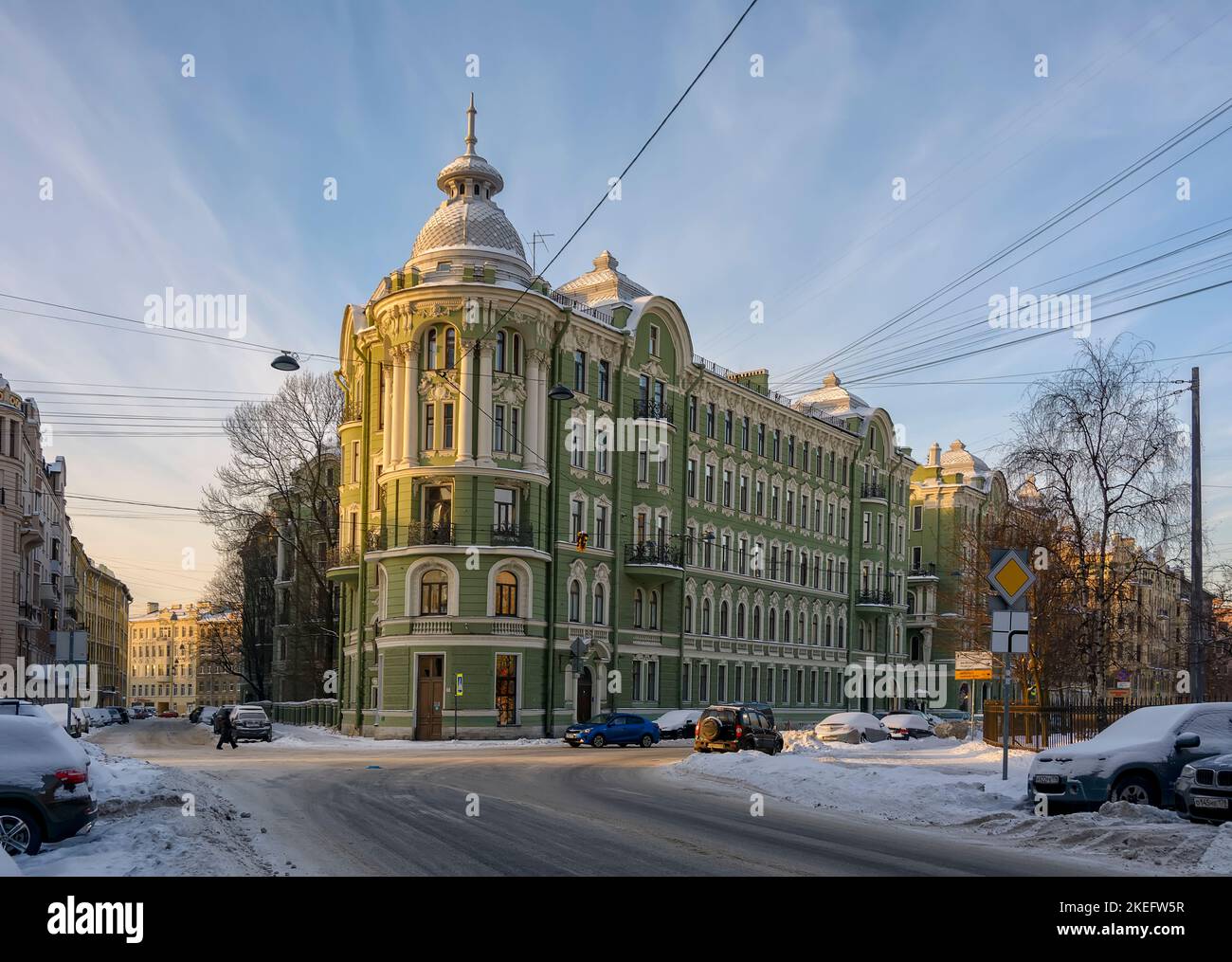 Lenin street house 8. Petrograd side. St. Petersburg. Russia ...