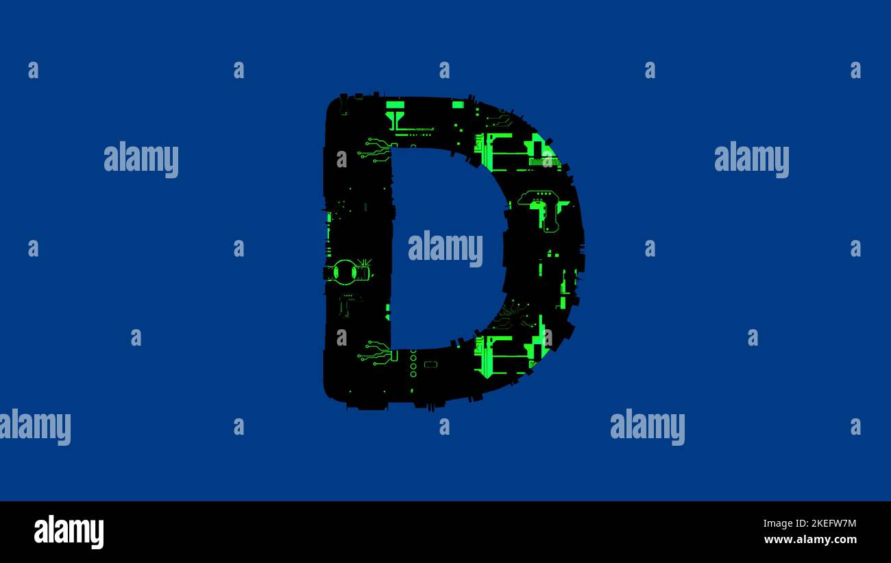 D letter hi hi-res stock photography and images - Alamy