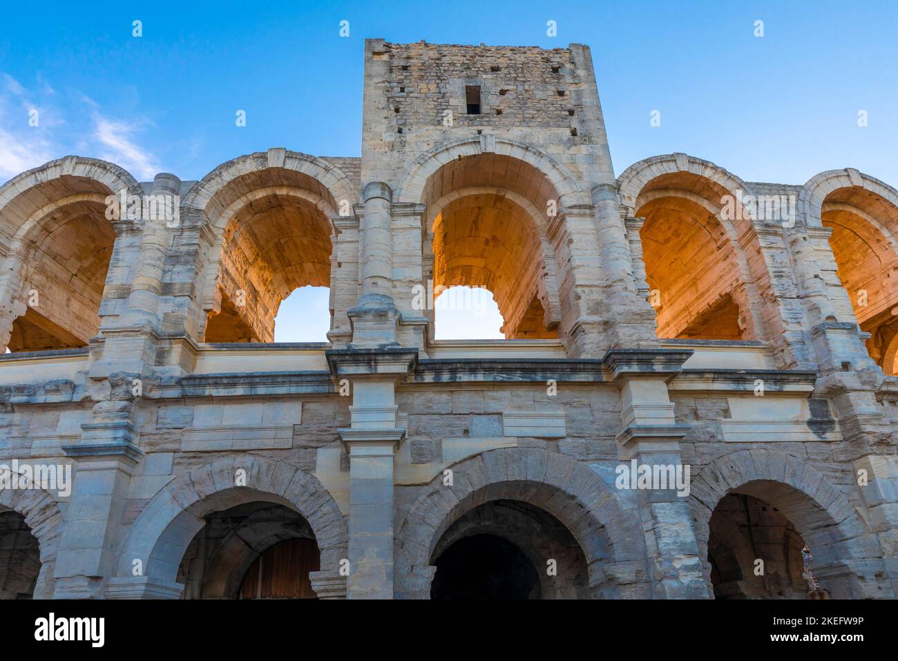 Arles Amphitheatre, Arles, Bouches-du-Rhone, France, Western Europe Stock Photo - Alamy