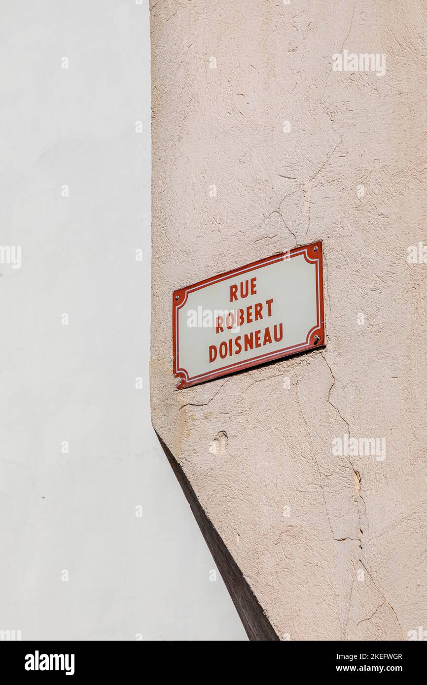Rue Robert Doisneau Named after the Famous Photographer, Arles ...