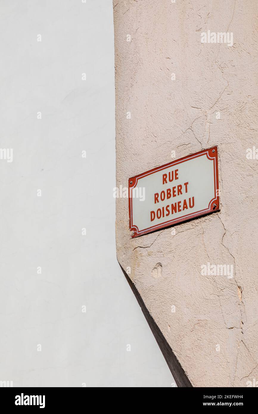 Rue Robert Doisneau Named after the Famous Photographer, Arles ...