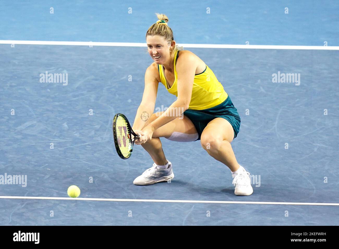 Australia's Storm Sanders during the semi-final doubles match of the ...