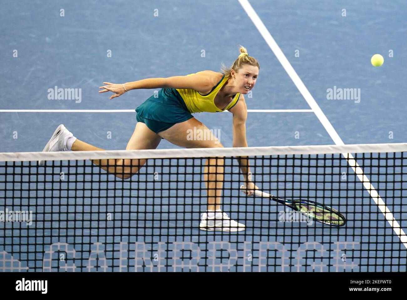 Australia's Storm Sanders during the semi-final doubles match of the ...