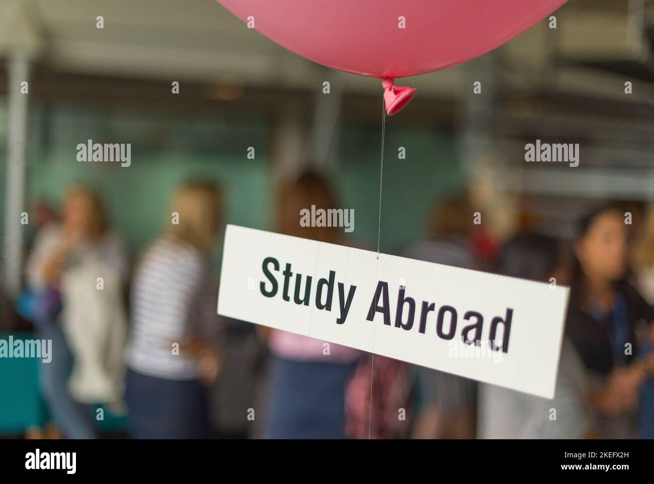 a study abroad event at university Stock Photo - Alamy