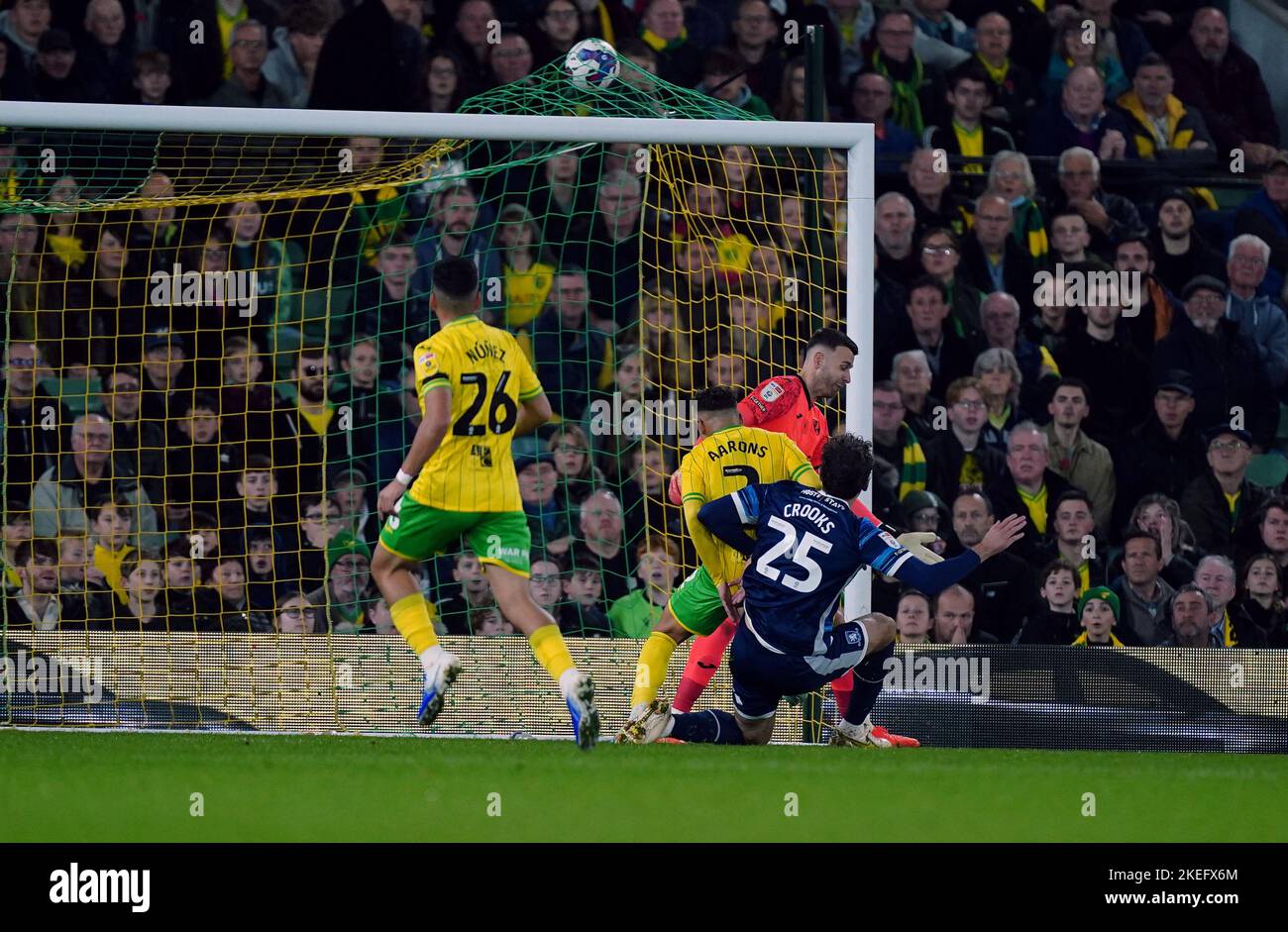 Middlesbrough's Matt Crooks scores his sides second goal during the Sky ...