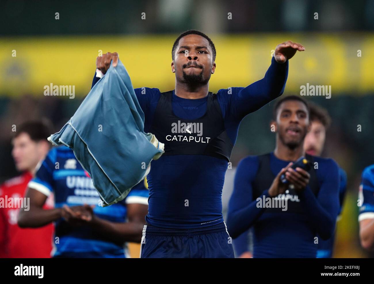 Middlesbrough's Chuba Akpom following the Sky Bet Championship match at ...