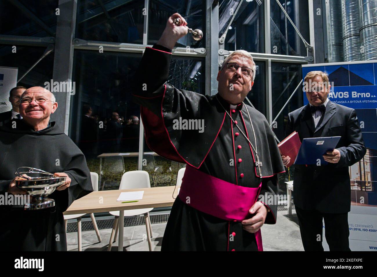 Brno, Czech Republic. 12th Nov, 2022. Bishop of Brno Pavel Konzbul ...