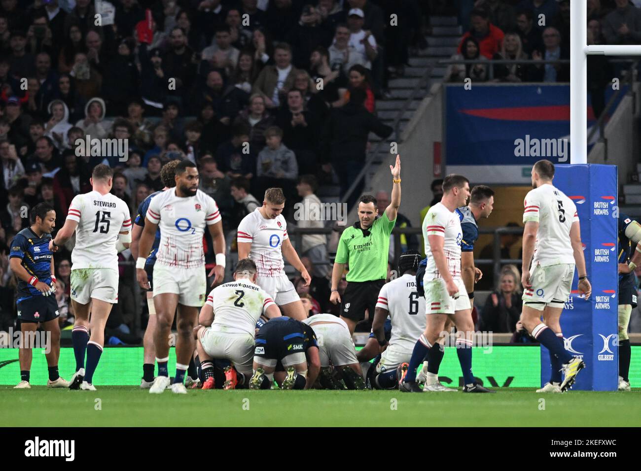 Twickenham Stadium, London, England. 12th November 2022; Twickenham ...