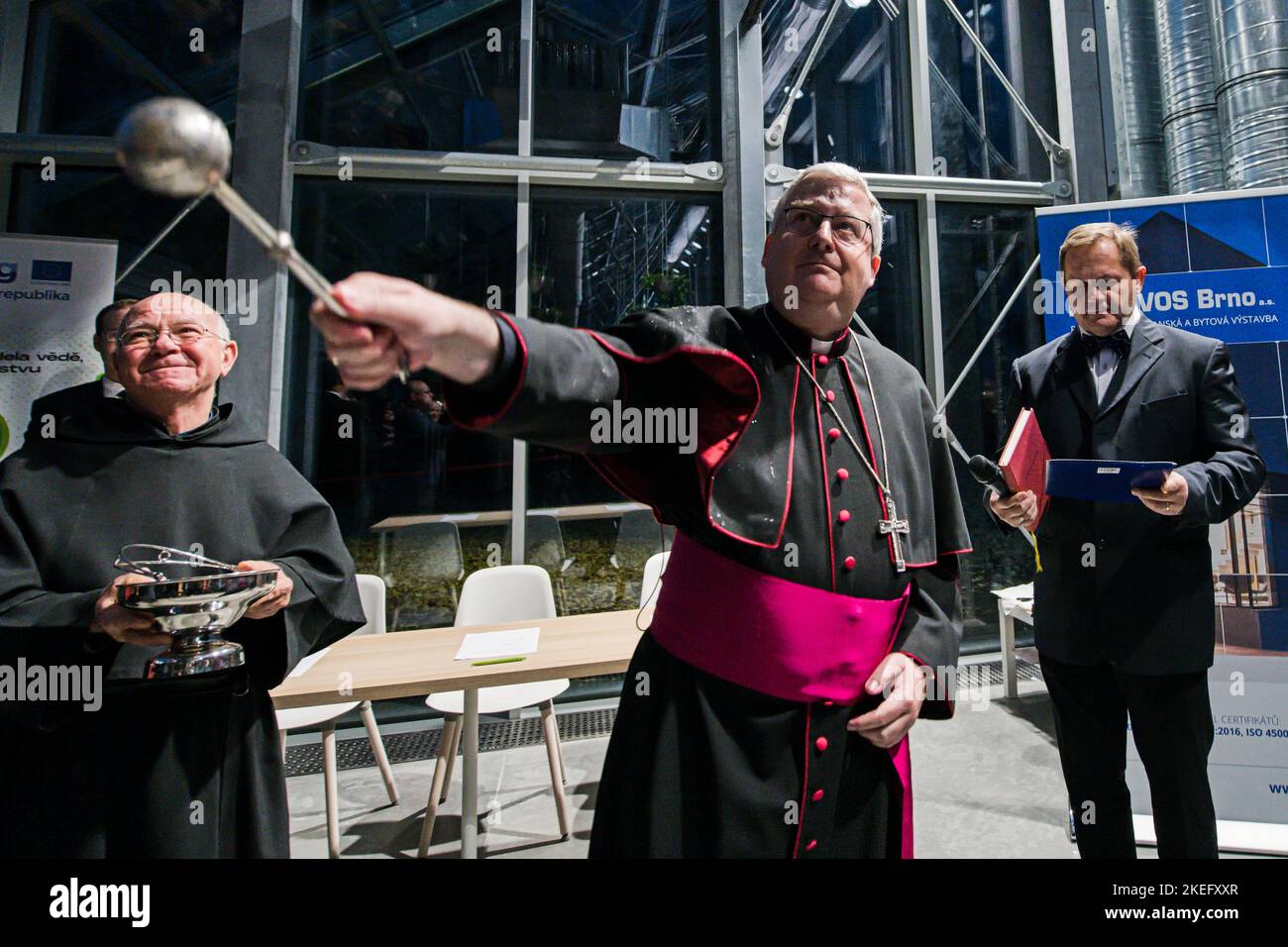 Brno, Czech Republic. 12th Nov, 2022. Bishop of Brno Pavel Konzbul ...