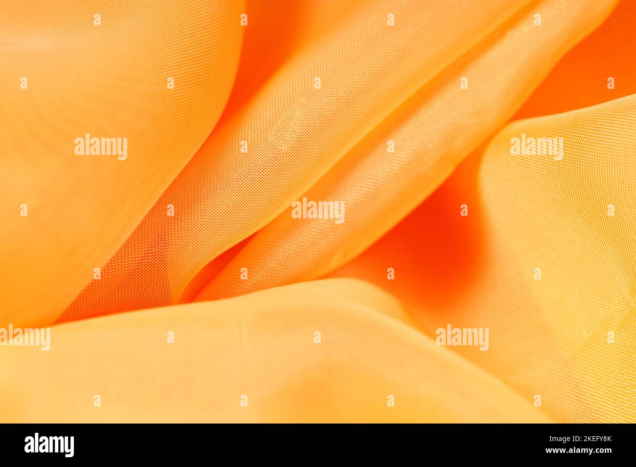 orange silk fabric. fabric texture wavy. High quality photo Stock Photo ...