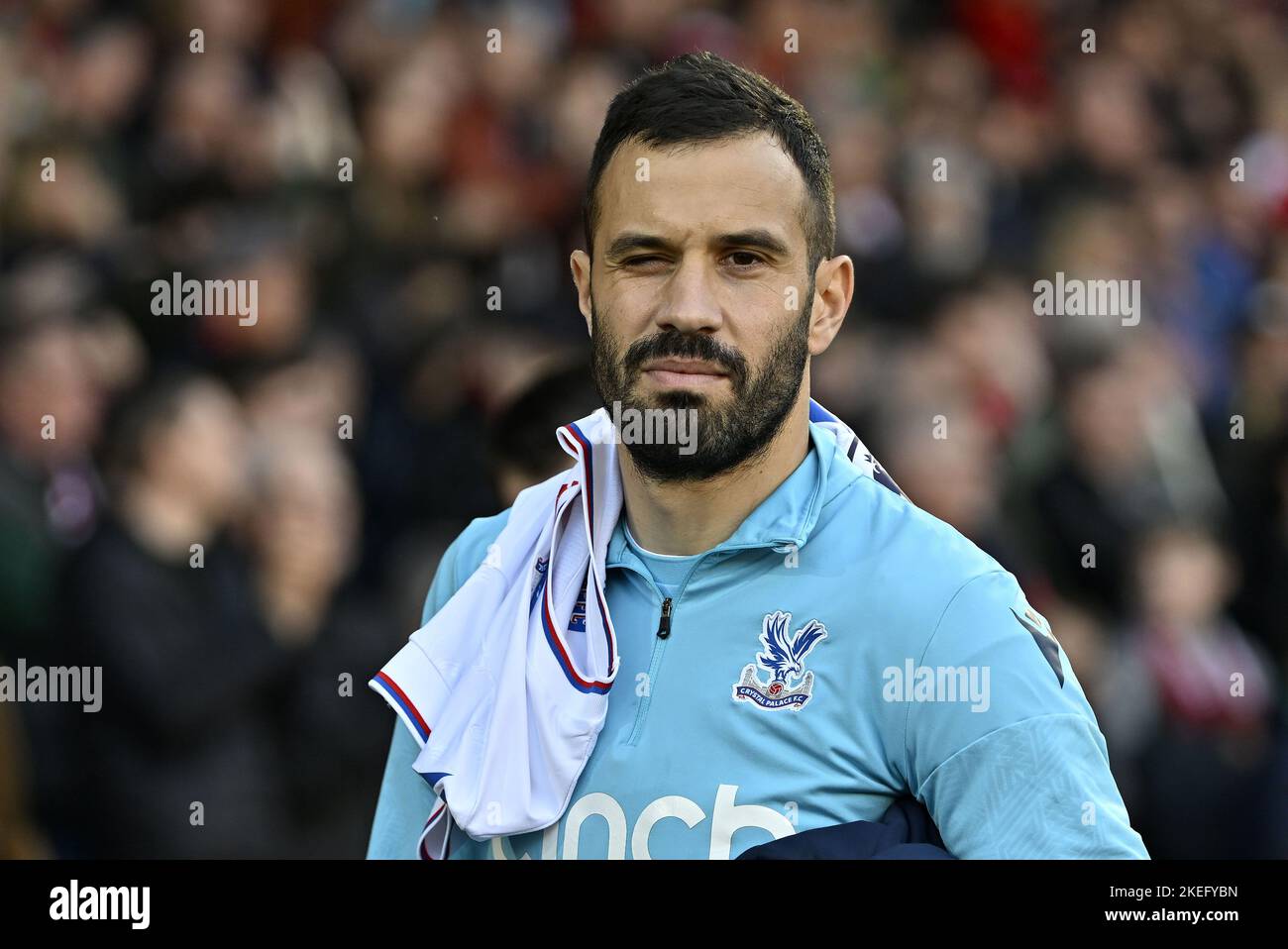 Nottingham, Nottinghamshire, UK. 12th Nov, 2022. Luka Milivojević ...