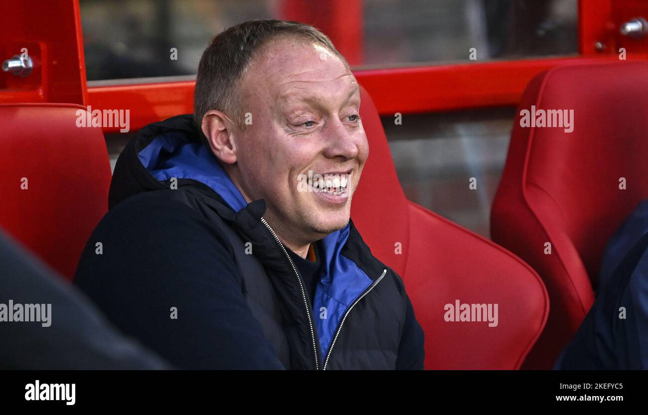 Steve cooper manager of nottingham forest fc hi-res stock photography ...