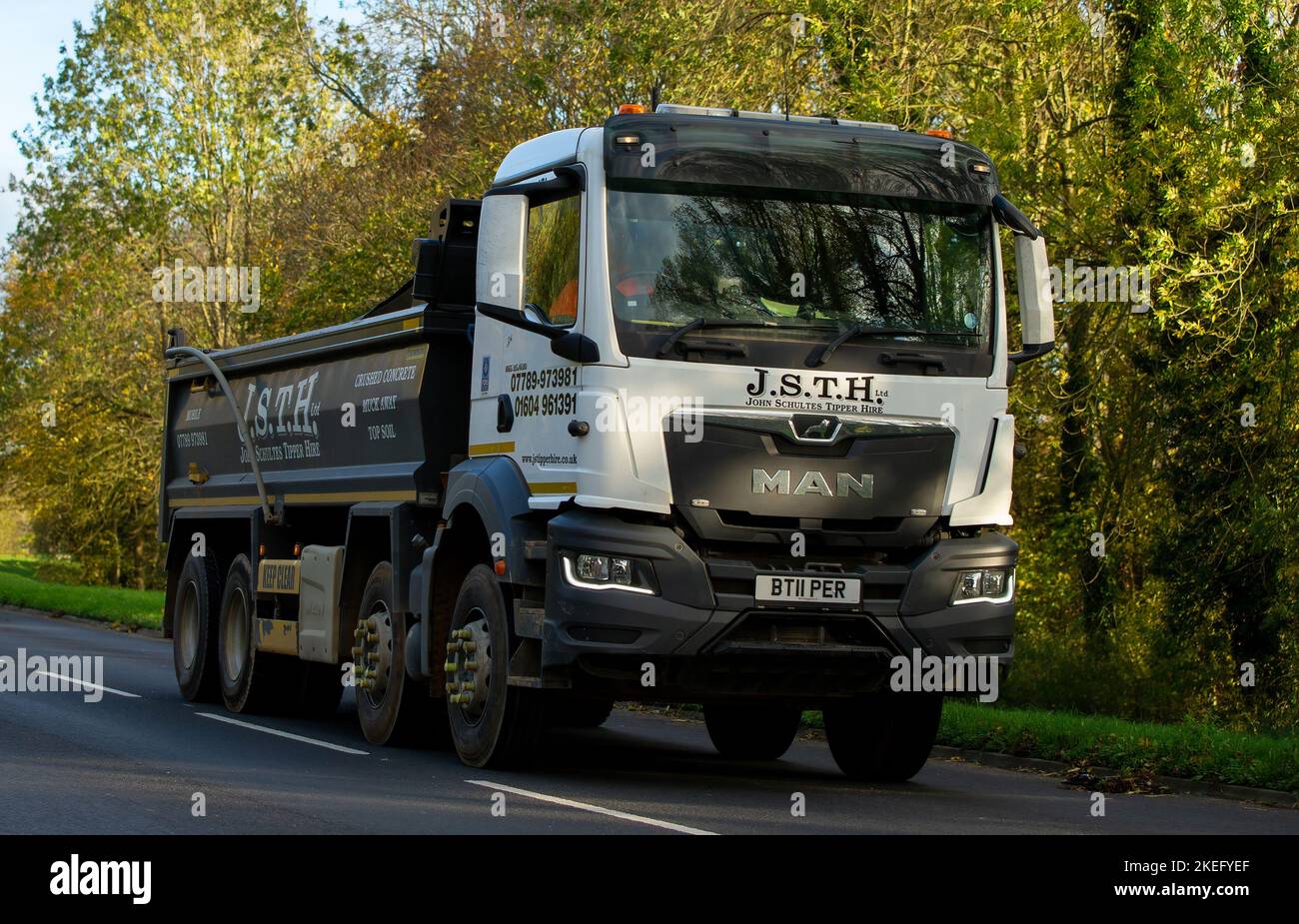 2021 MAN TGS Lorry Stock Photo - Alamy