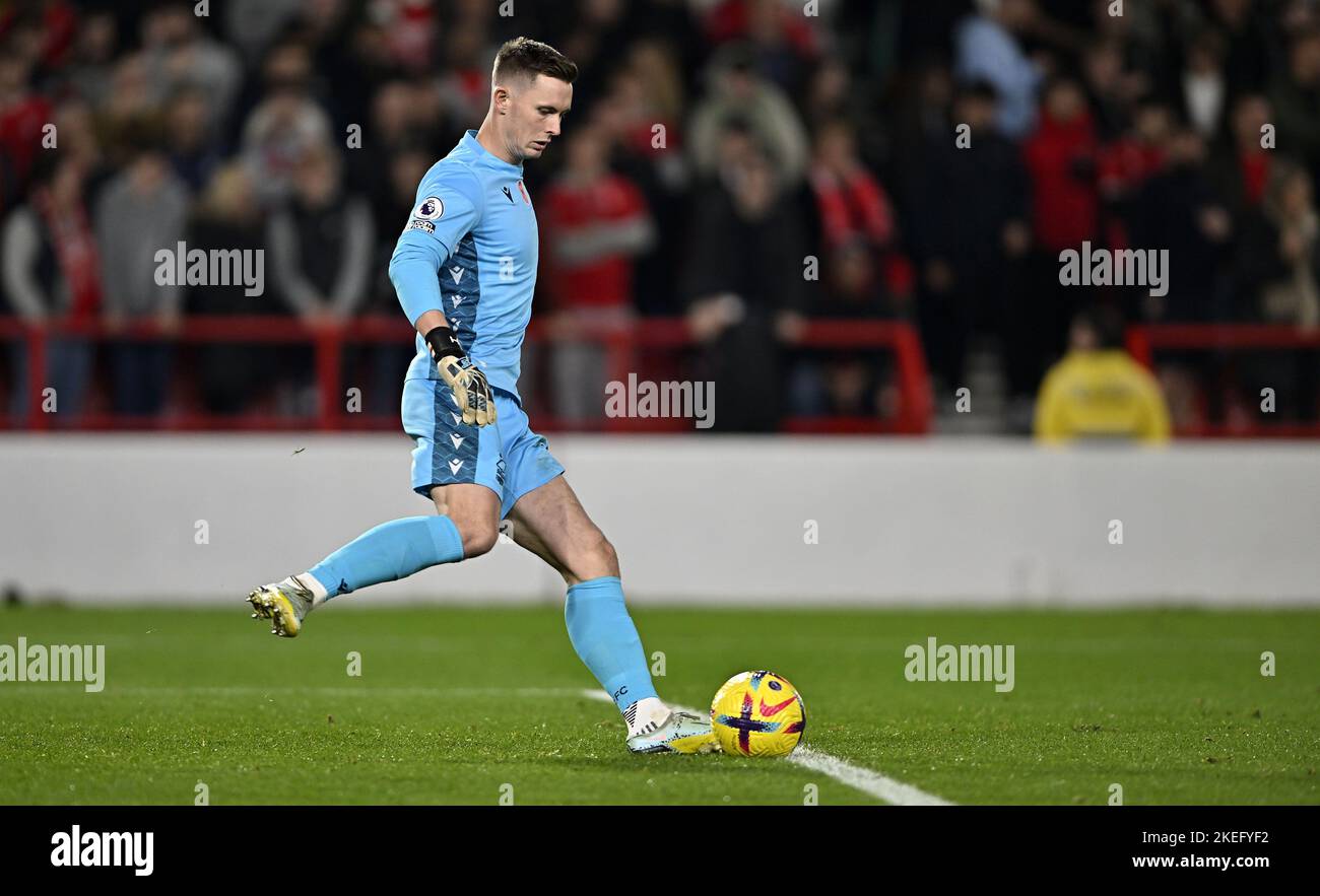Nottingham, Nottinghamshire, UK. 12th Nov, 2022. Dean Henderson ...
