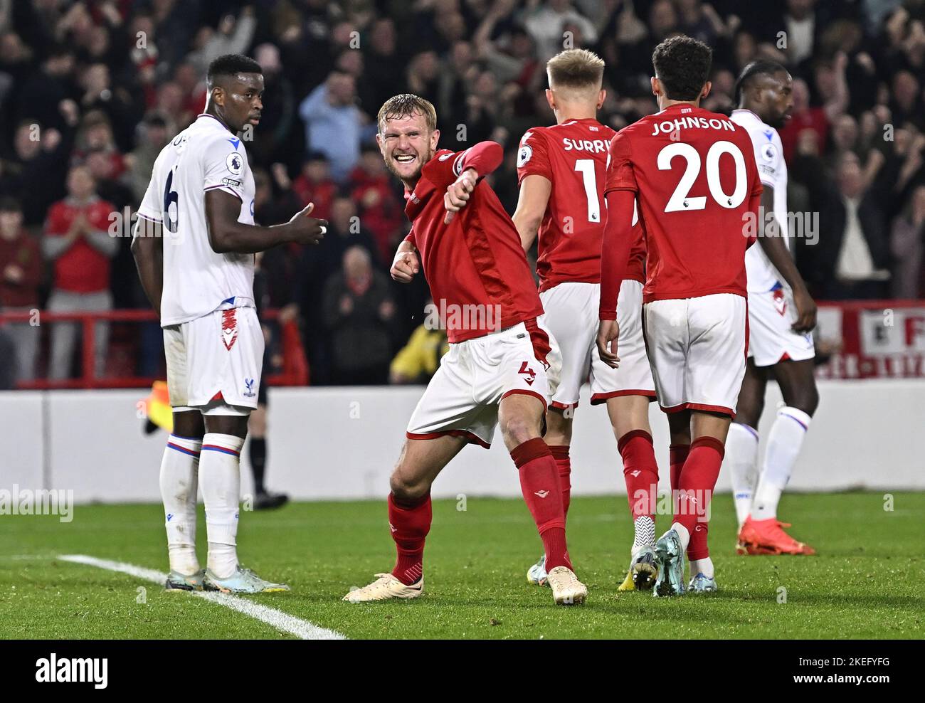 Nottingham, Nottinghamshire, UK. 12th Nov, 2022. Joe Worrall ...