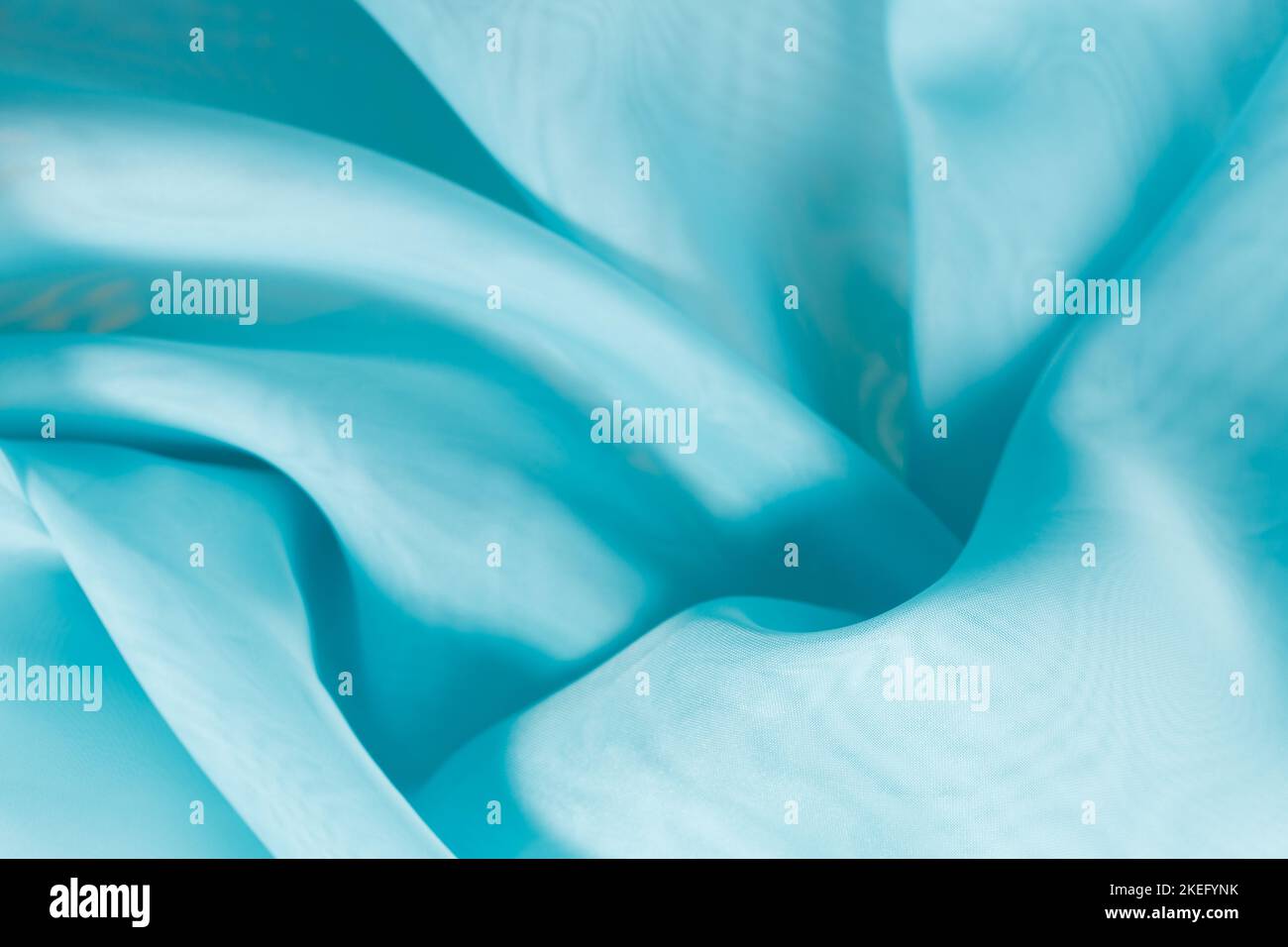 blue silk fabric. wavy fabric texture. High quality photo Stock Photo ...