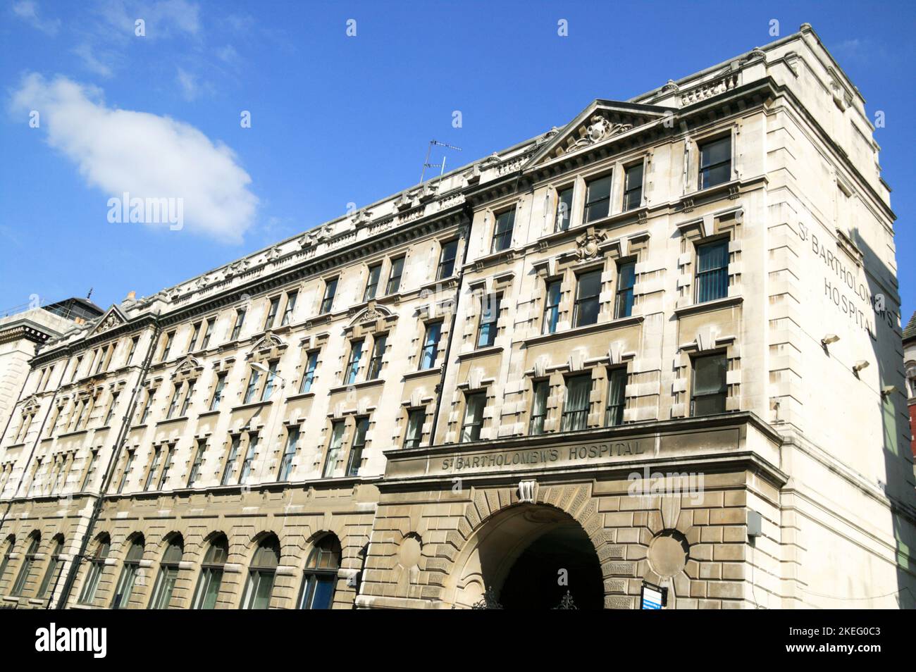 St Bartholomew's Hospital, usually known as Barts, is the oldest ...